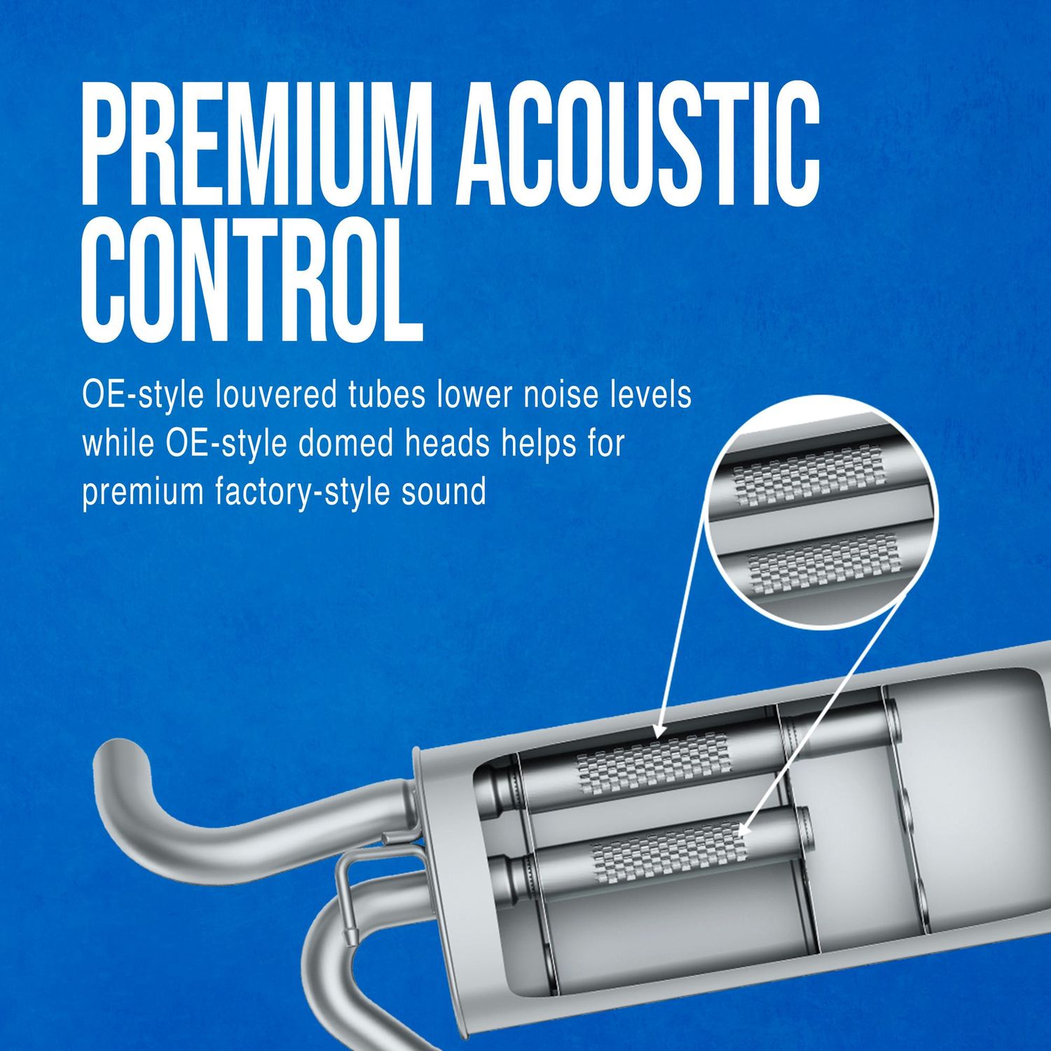 Walker Exhaust Quiet-Flow SS Spherical Flare Pipe Connection Exhaust ...