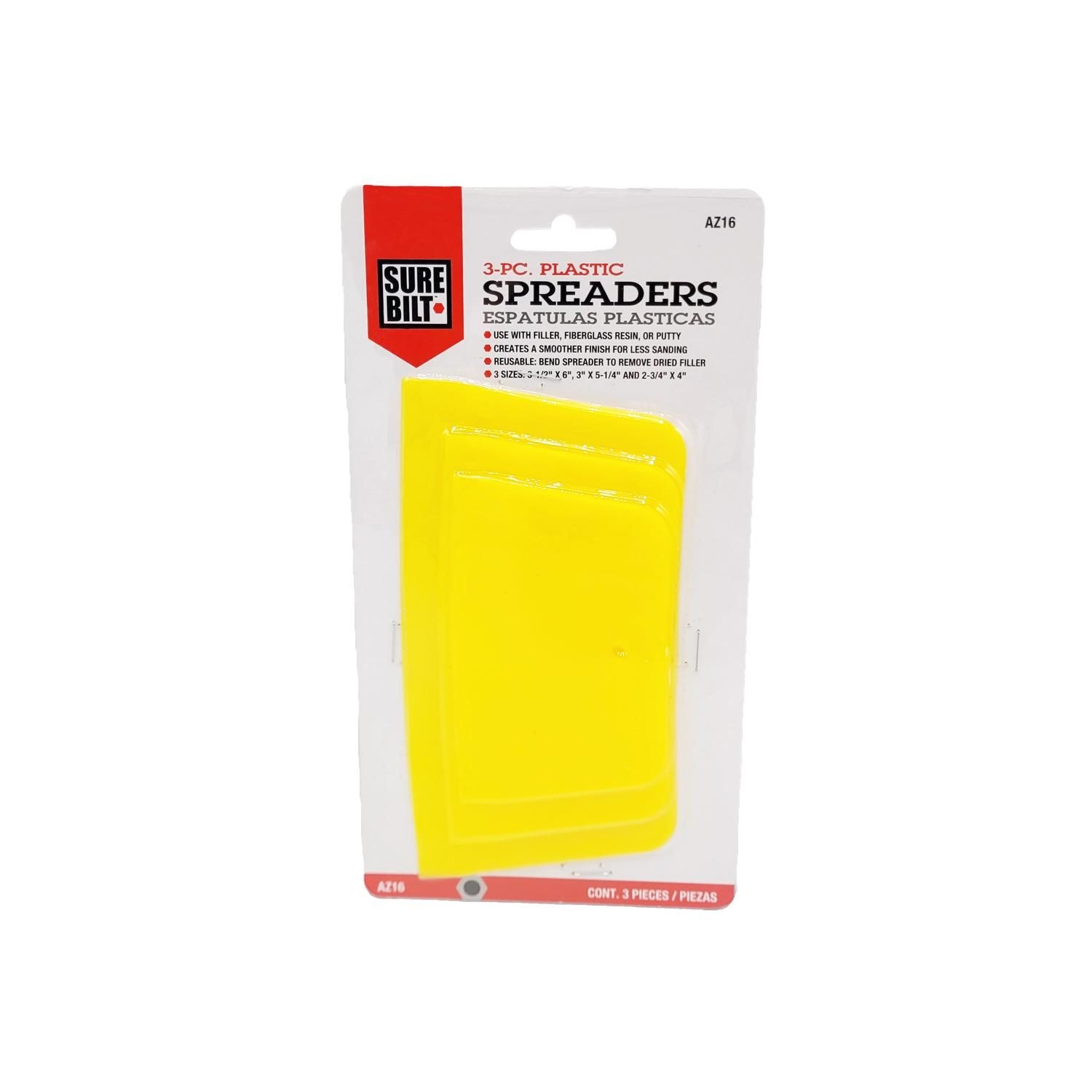 SureBilt Plastic Spreaders 3 Piece