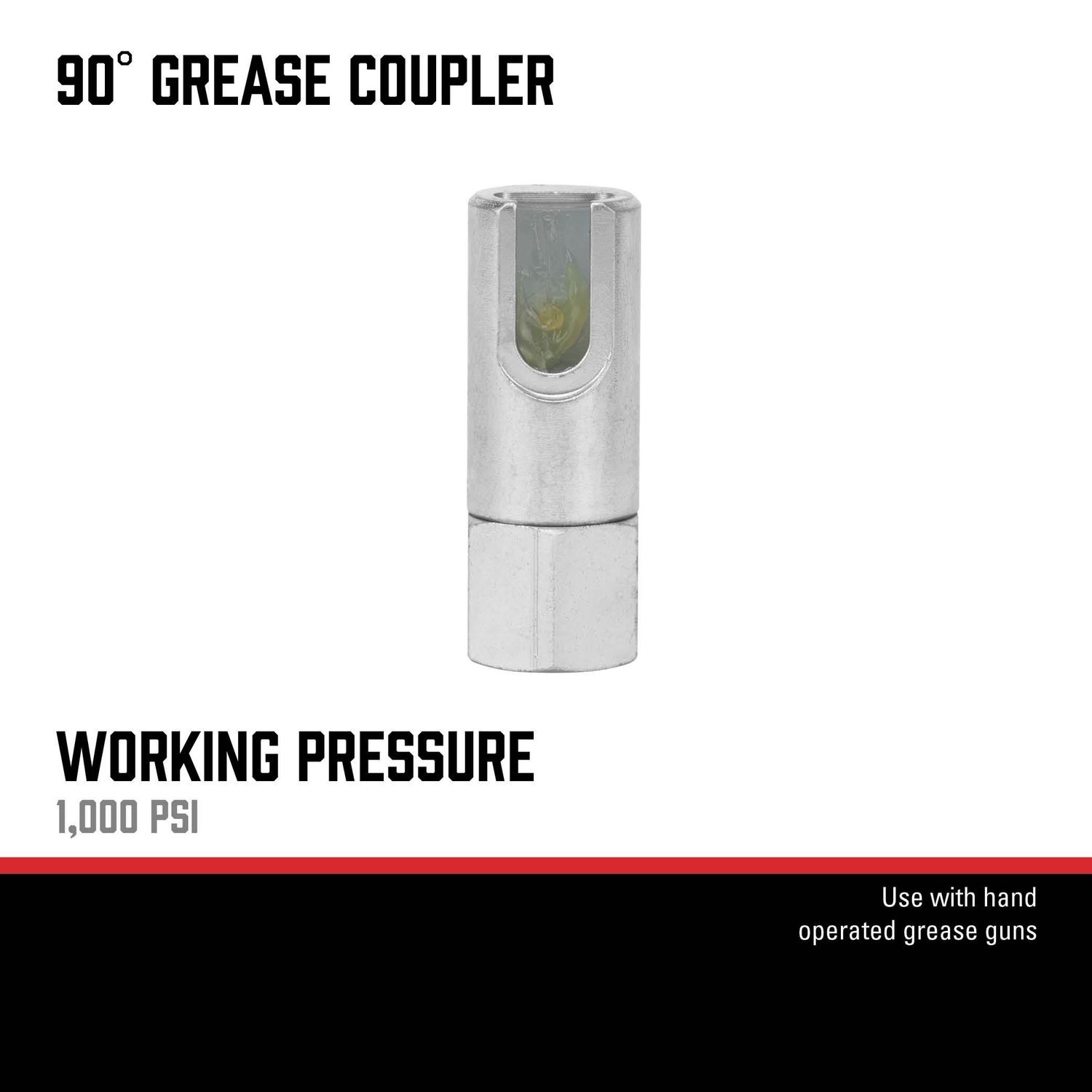 SureBilt 90 Degree Grease Gun Coupler