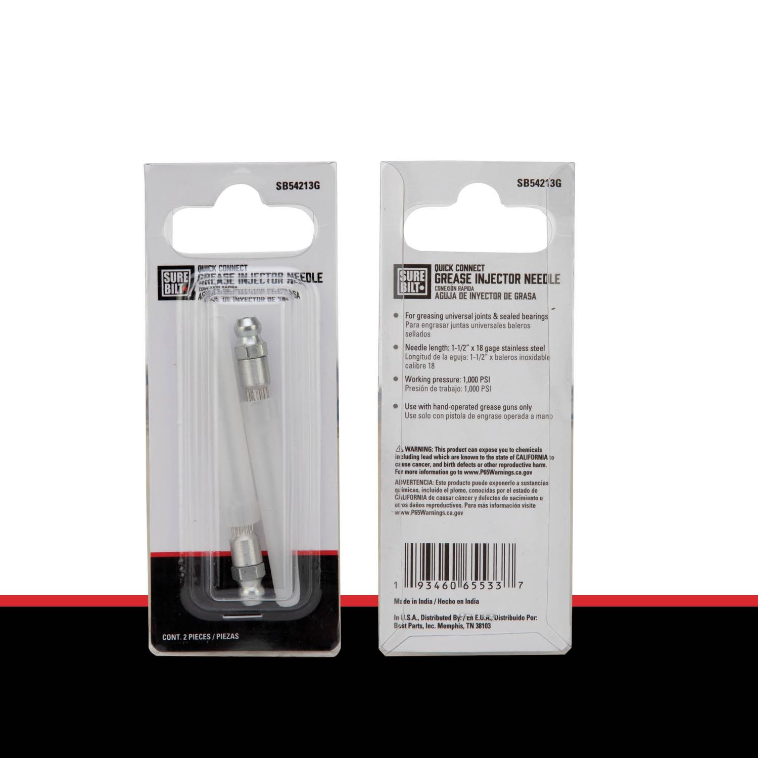 SureBilt 1 1/2in Grease Injector Needle