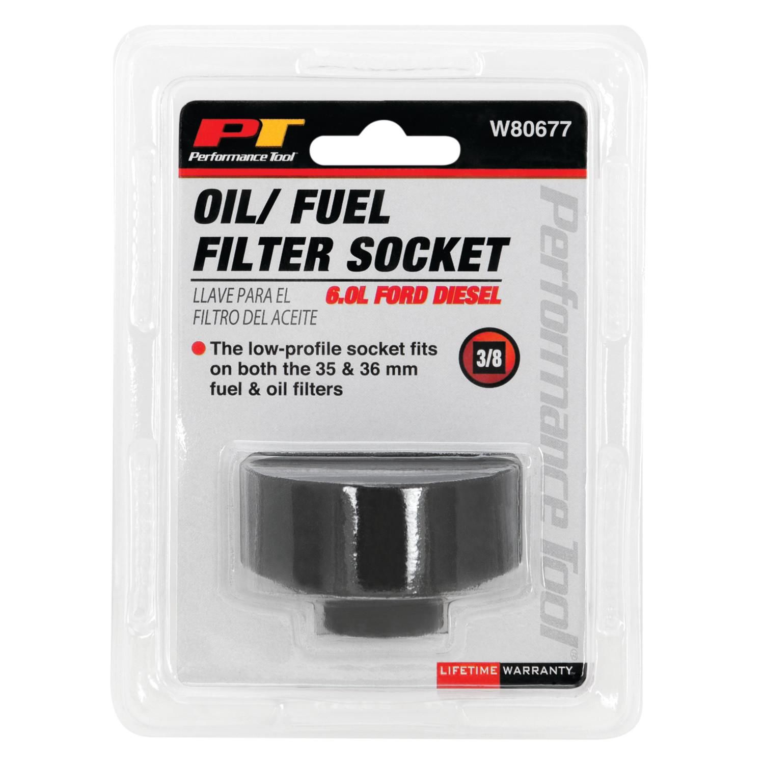 Performance Tool Oil Filter Wrench