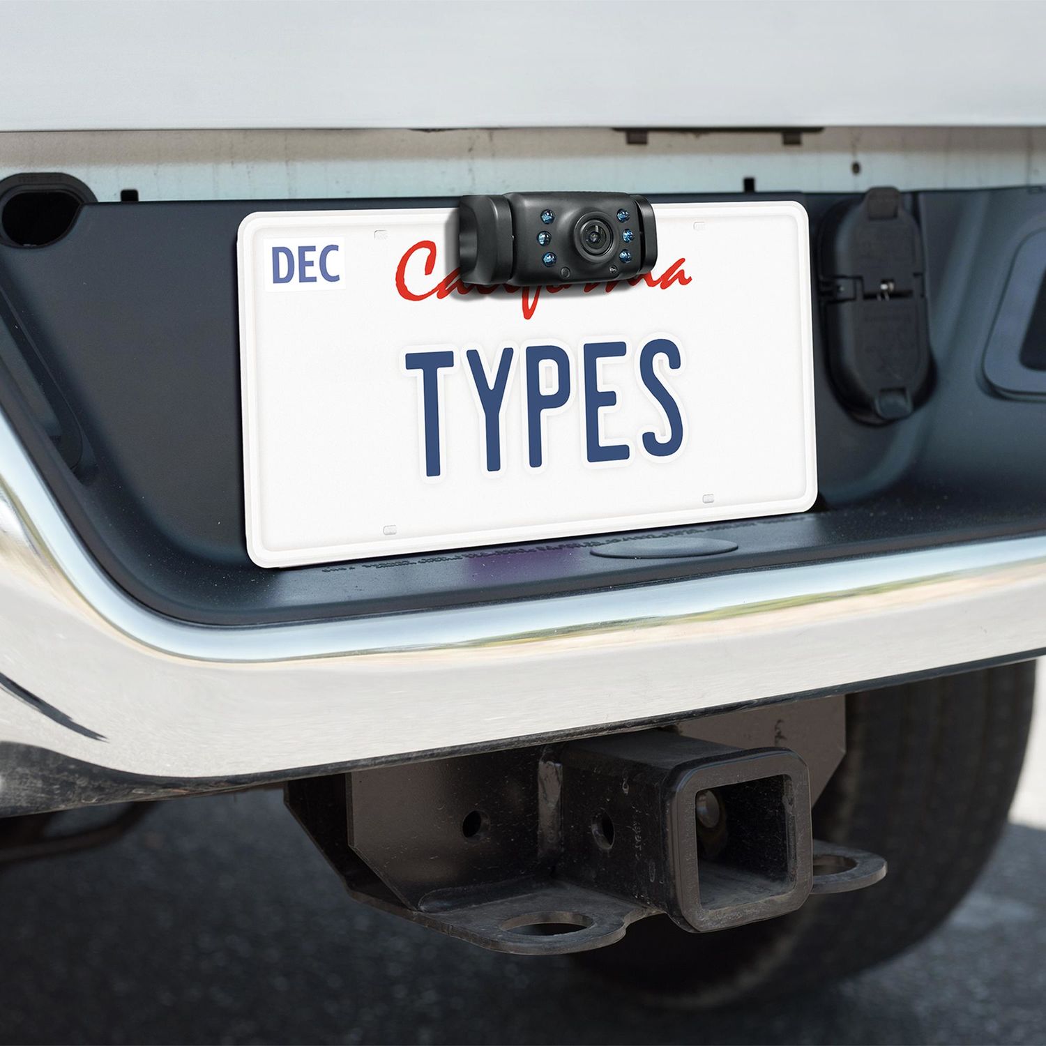 TYPE S Reverse Light-Powered Backup Camera with App-Driven View Via ...