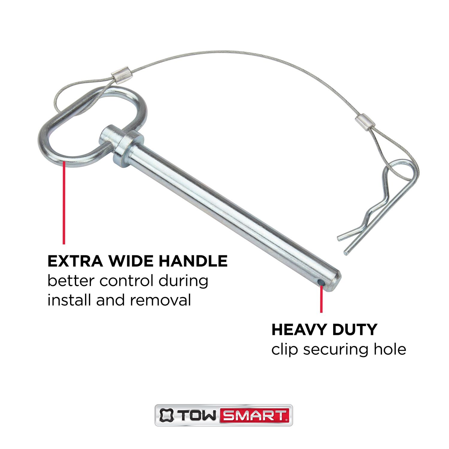 TowSmart 1/2in x 4 3/4in Clevis Pin