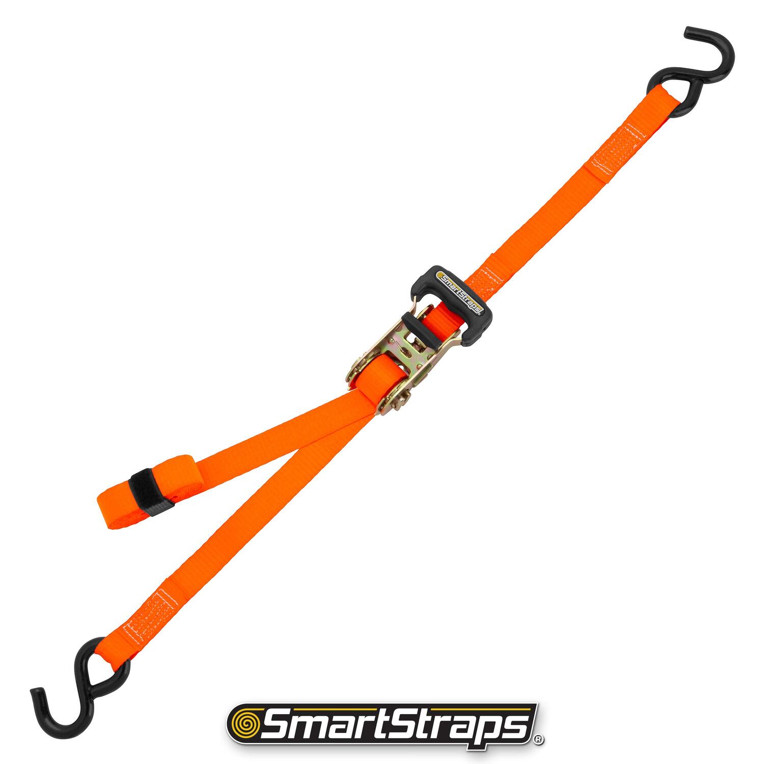 SmartStraps 10ft 3,000lbs Padded Ratchet with Tie Down Strap