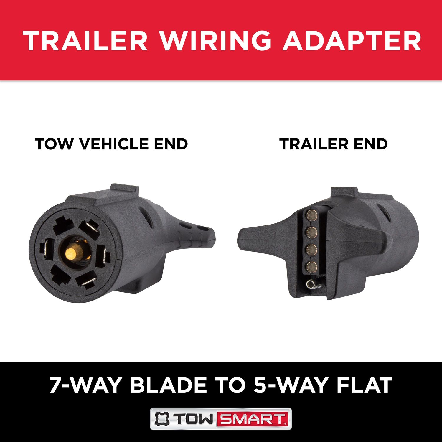 TowSmart 5 Way Flat to 7 Way Blade