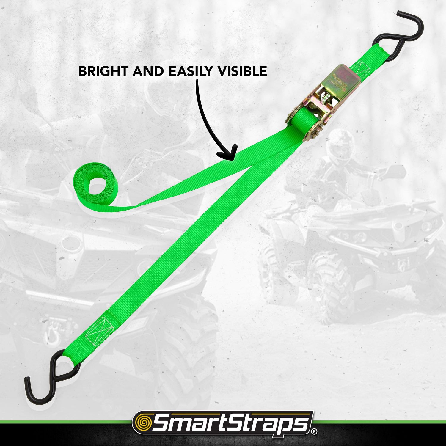 SmartStraps 10ft 900lbs Standard Ratchet