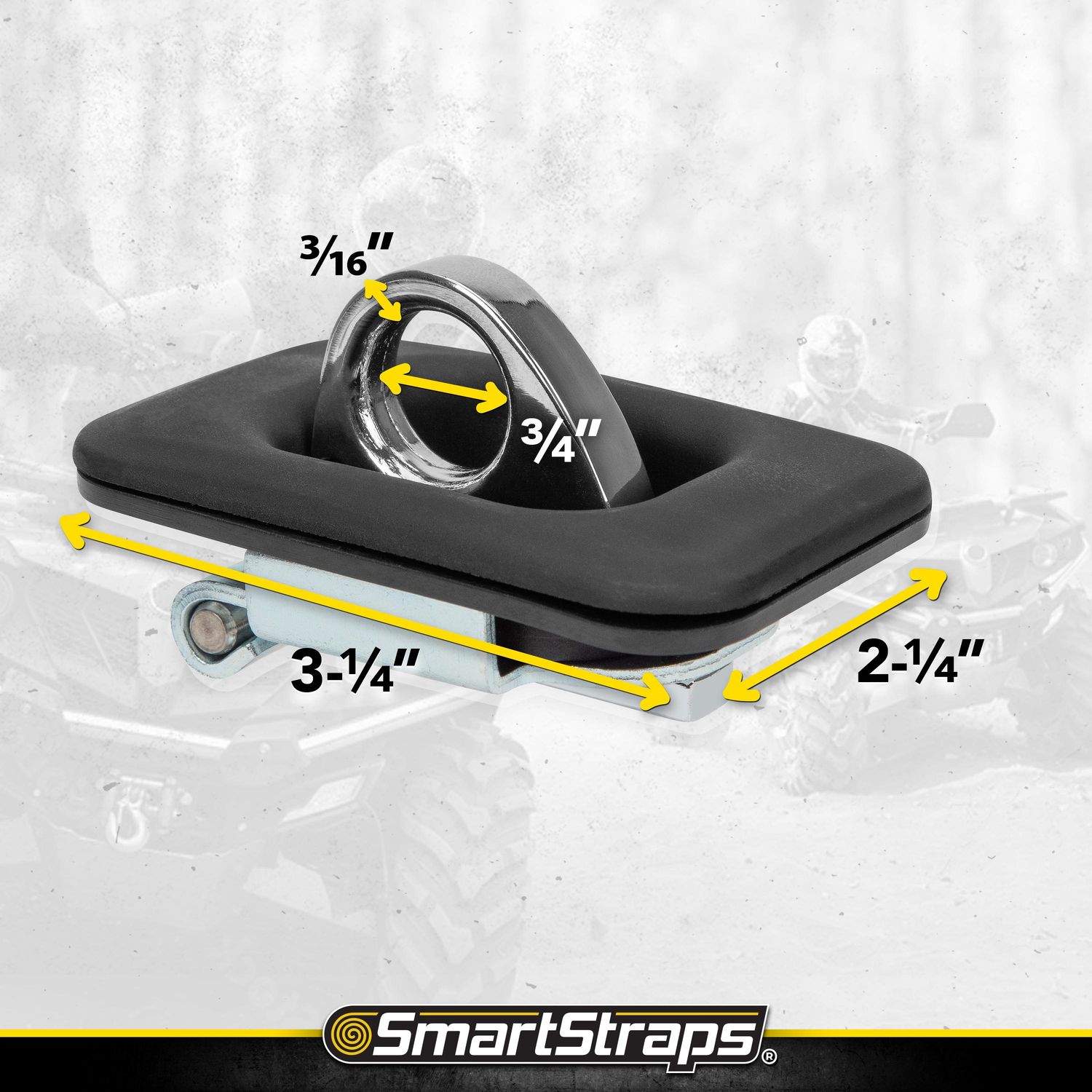 SmartStraps Heavy Duty Retractable Anchor Point 2 Pack