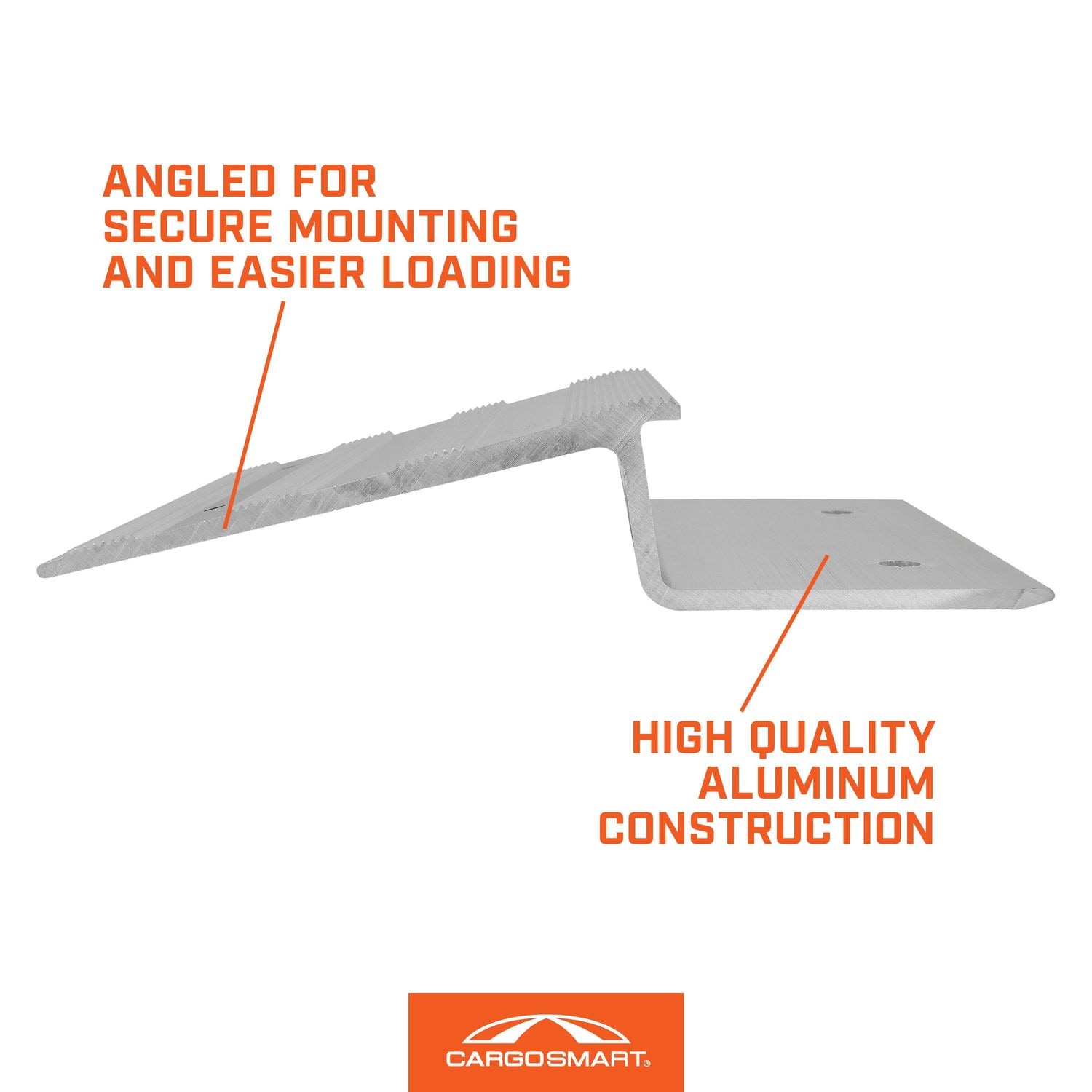 CargoSmart 12in Plate Aluminum Ramp