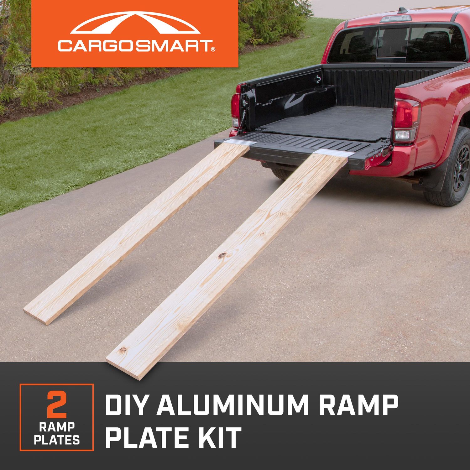 CargoSmart 12in Plate Aluminum Ramp