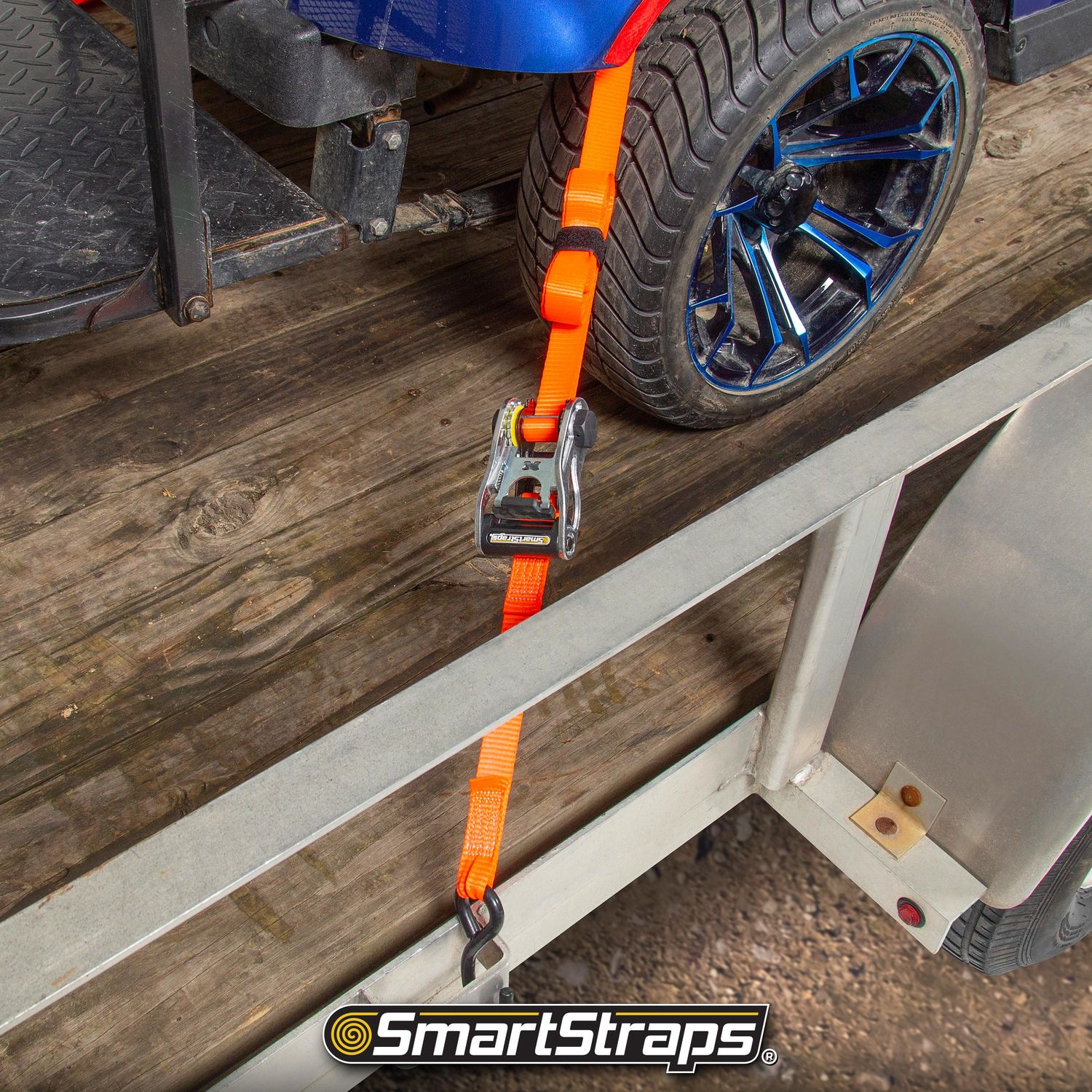 SmartStraps 14ft 3,000lbs Ratchet 4 Pack