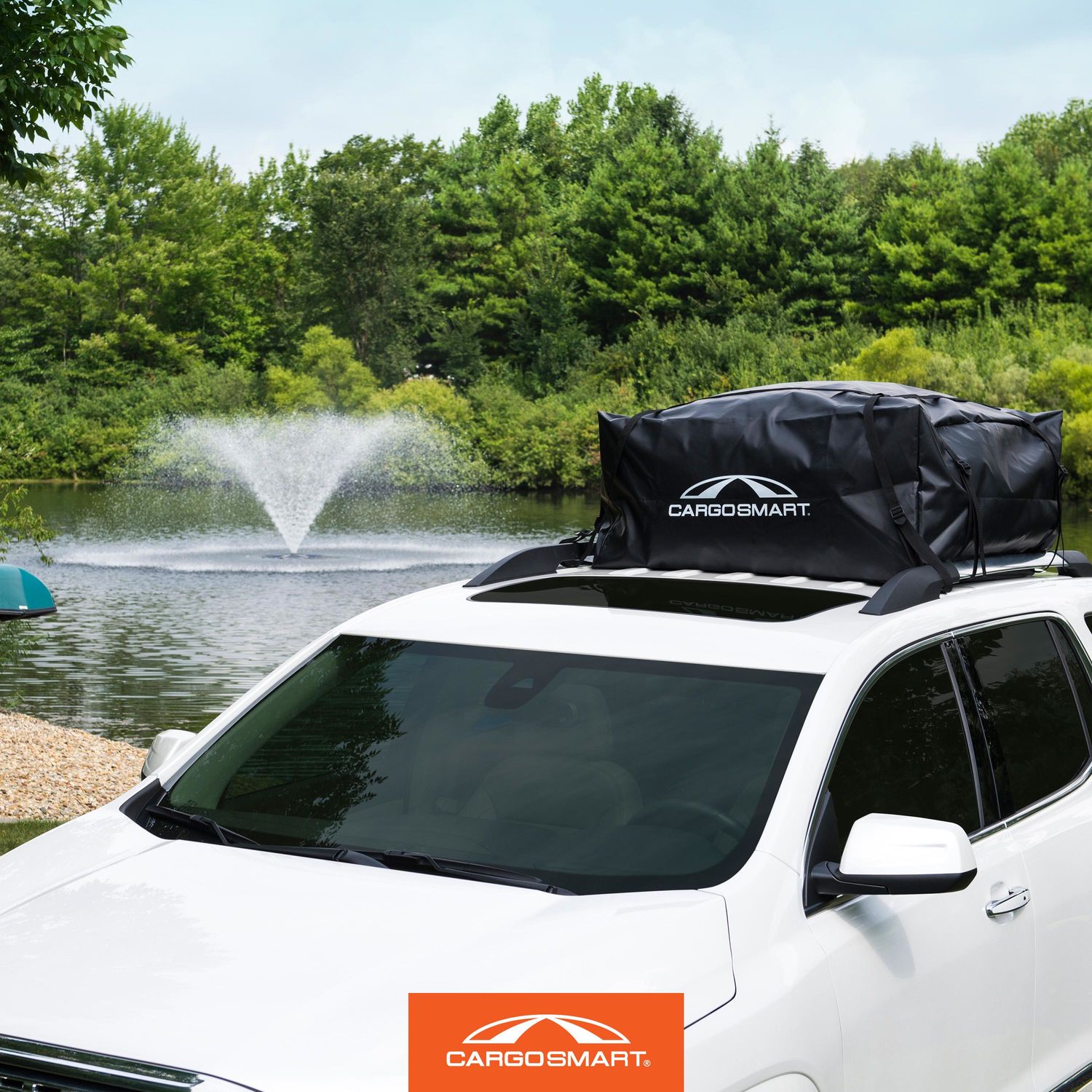 CargoSmart Waterproof Rooftop Cargo Carrier Bag 15cu-ft