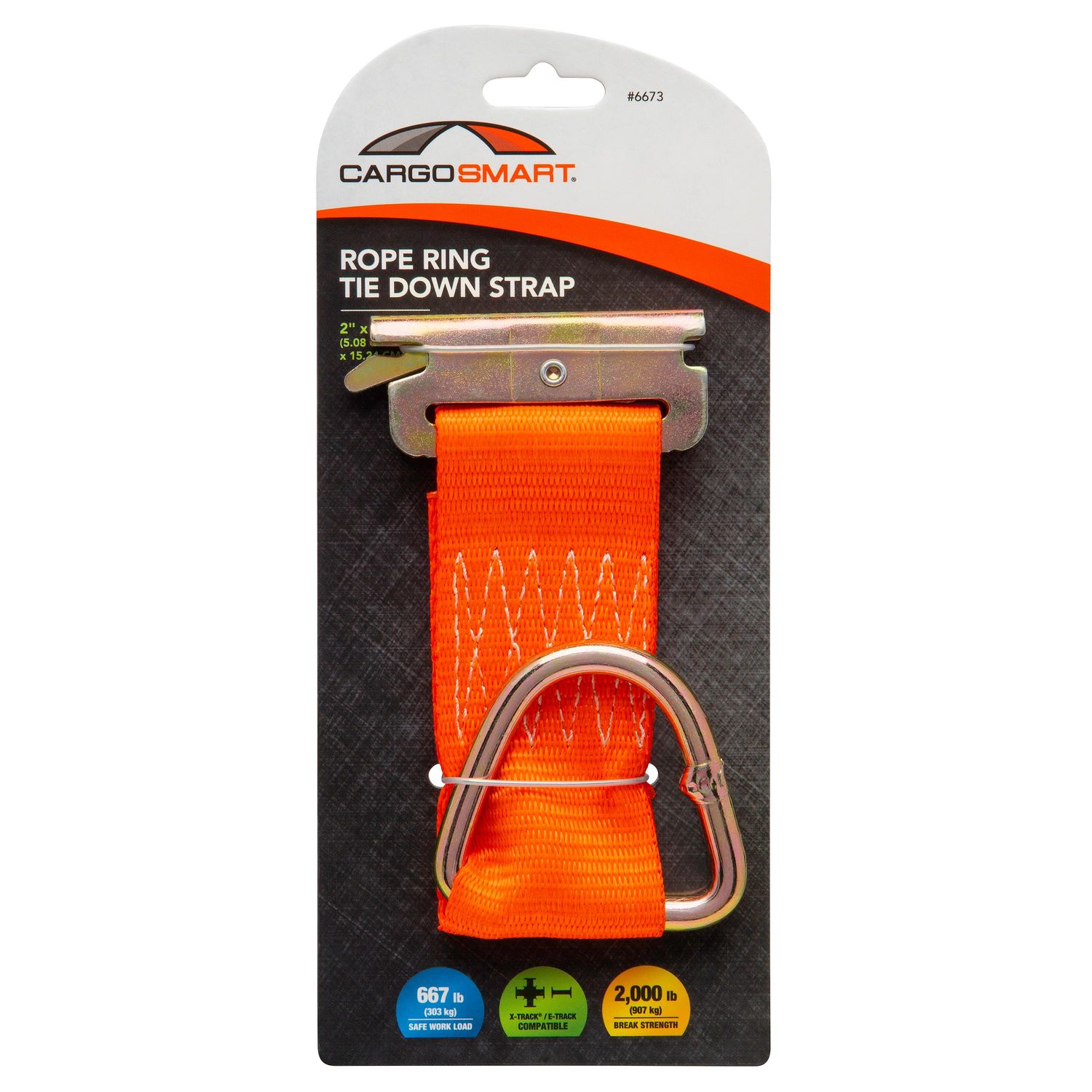 CargoSmart 6in 2000lbs Rope Ring
