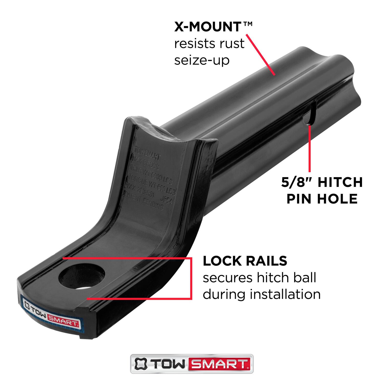 TowSmart X-Mount 2in Drop Mount