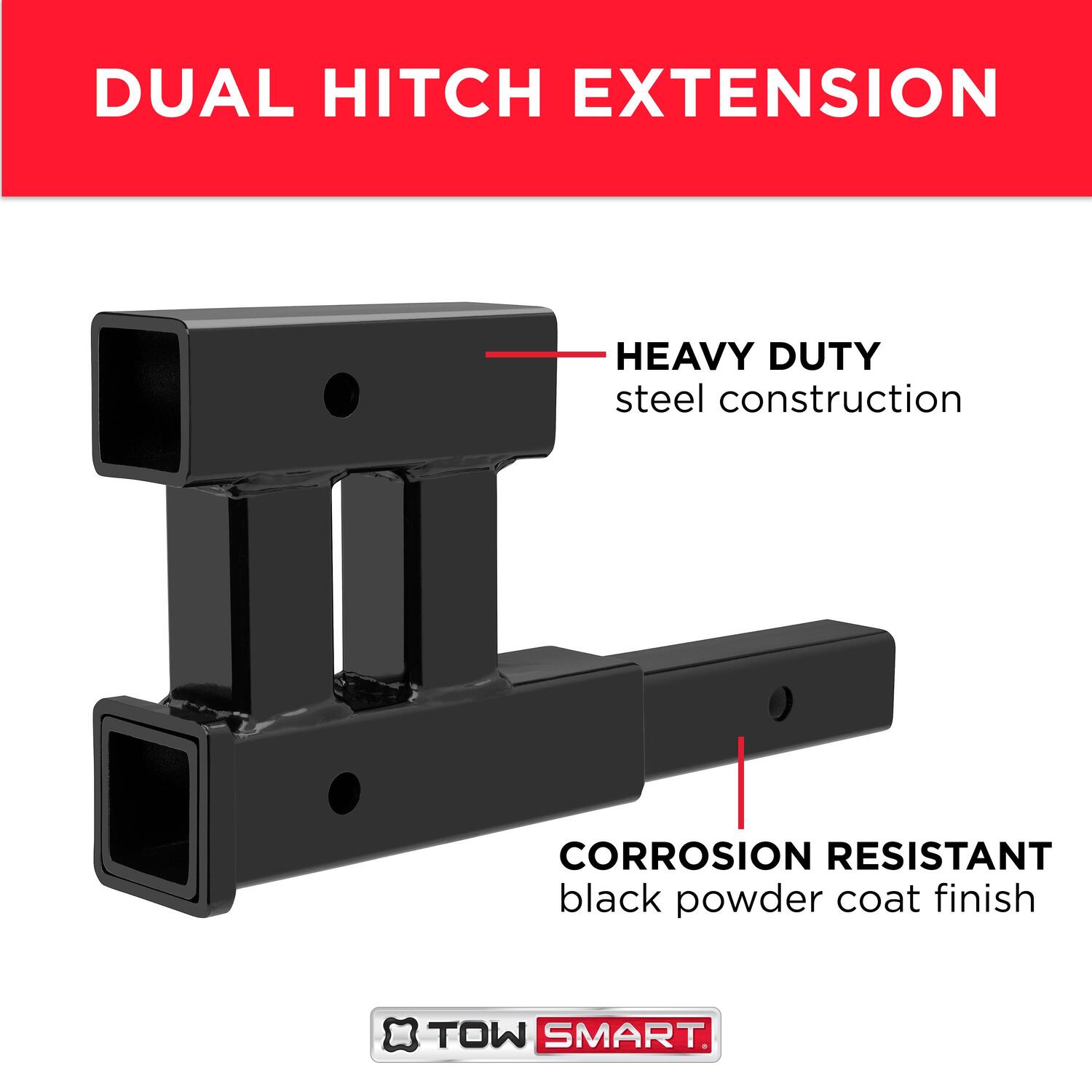TowSmart Dual Hitch Extension