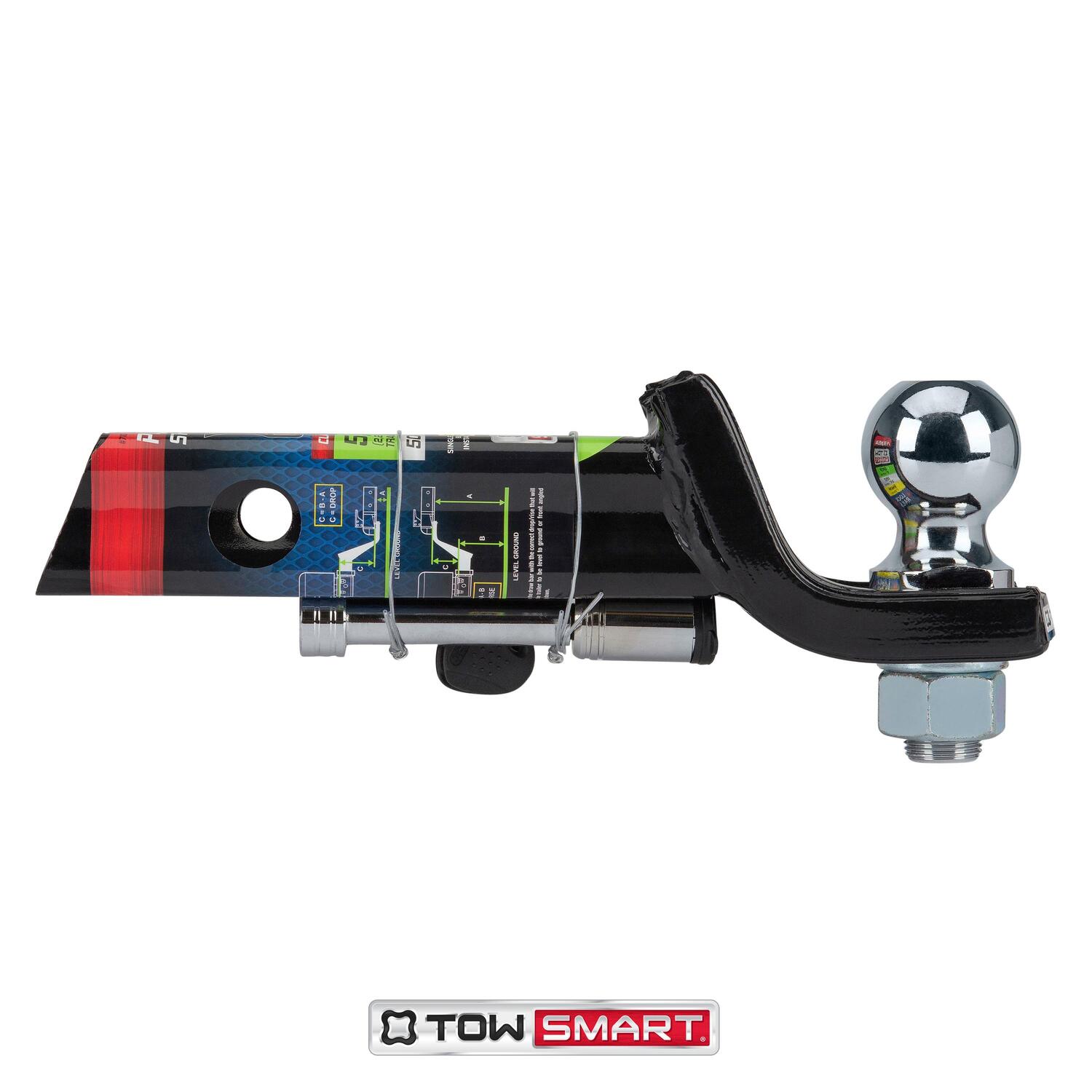 TowSmart X-Mount 2in Hitch Ball and Mount