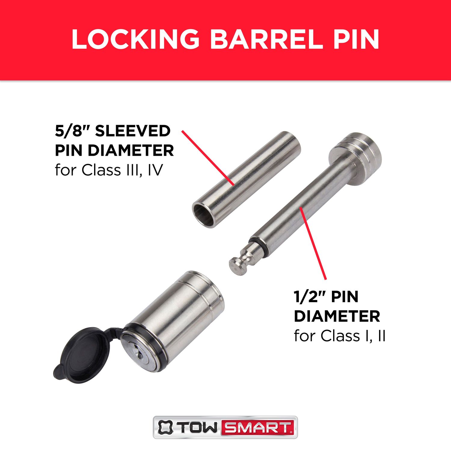 Winston Stainless Steel Barrel Lock