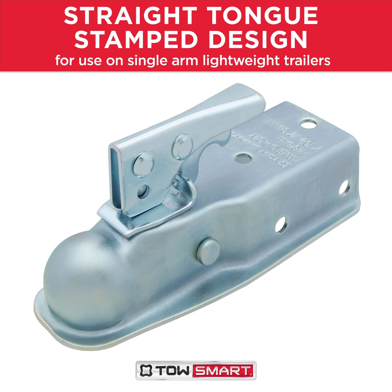 TowSmart 2in to 2 1/2in Class I Coupler - 1 7/8in Ball with Adjustable ...