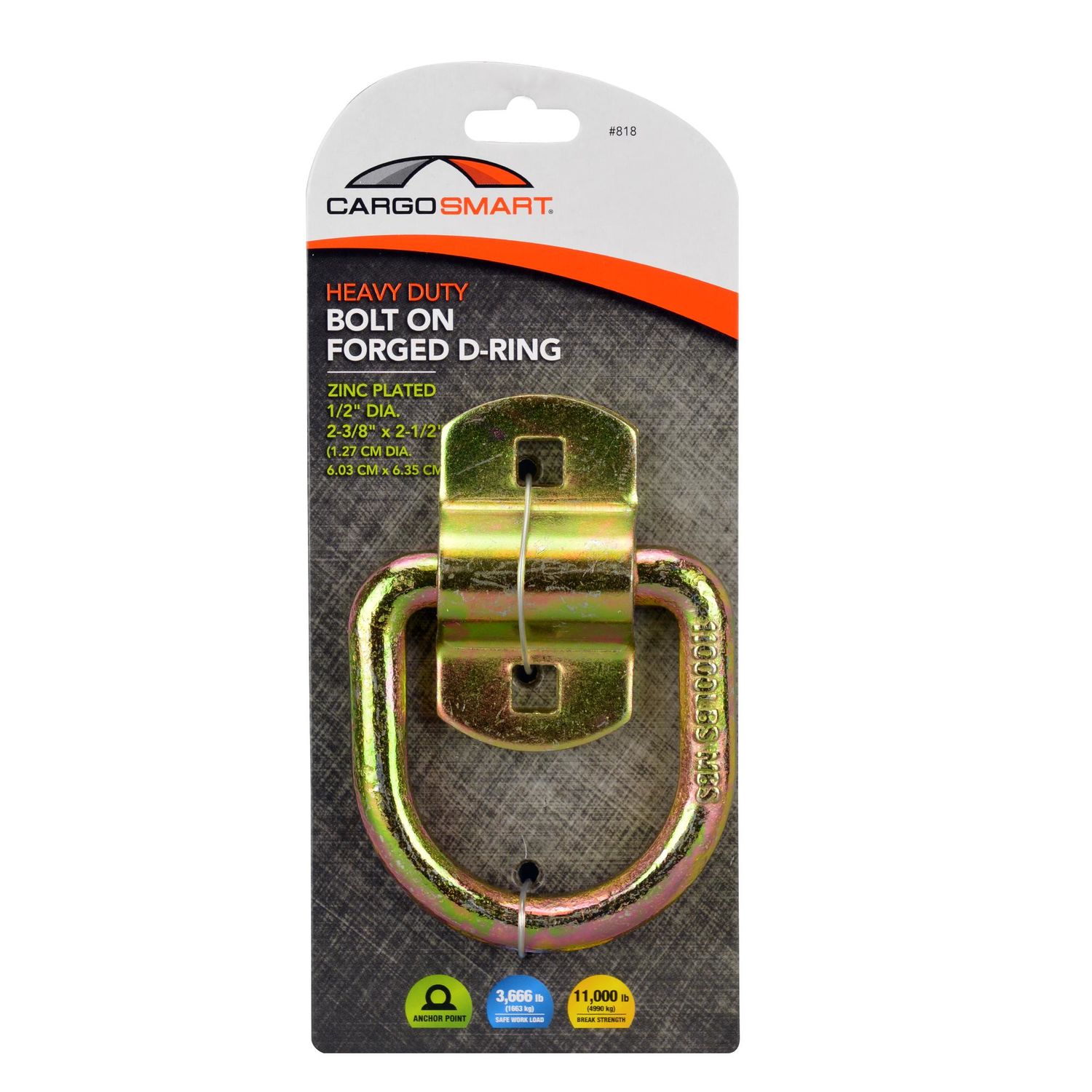 CargoSmart HD Bolt D Ring