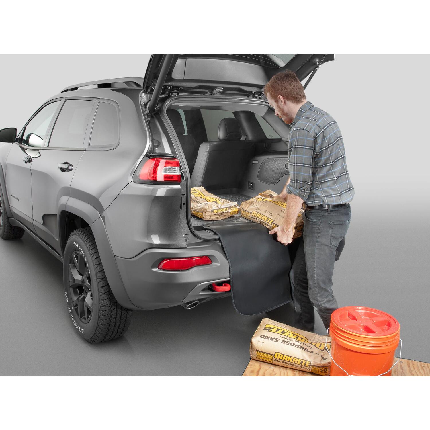 Weathertech Gray Thermoplastic Elastomer (TPE) Direct-Fit Cargo Area Liner