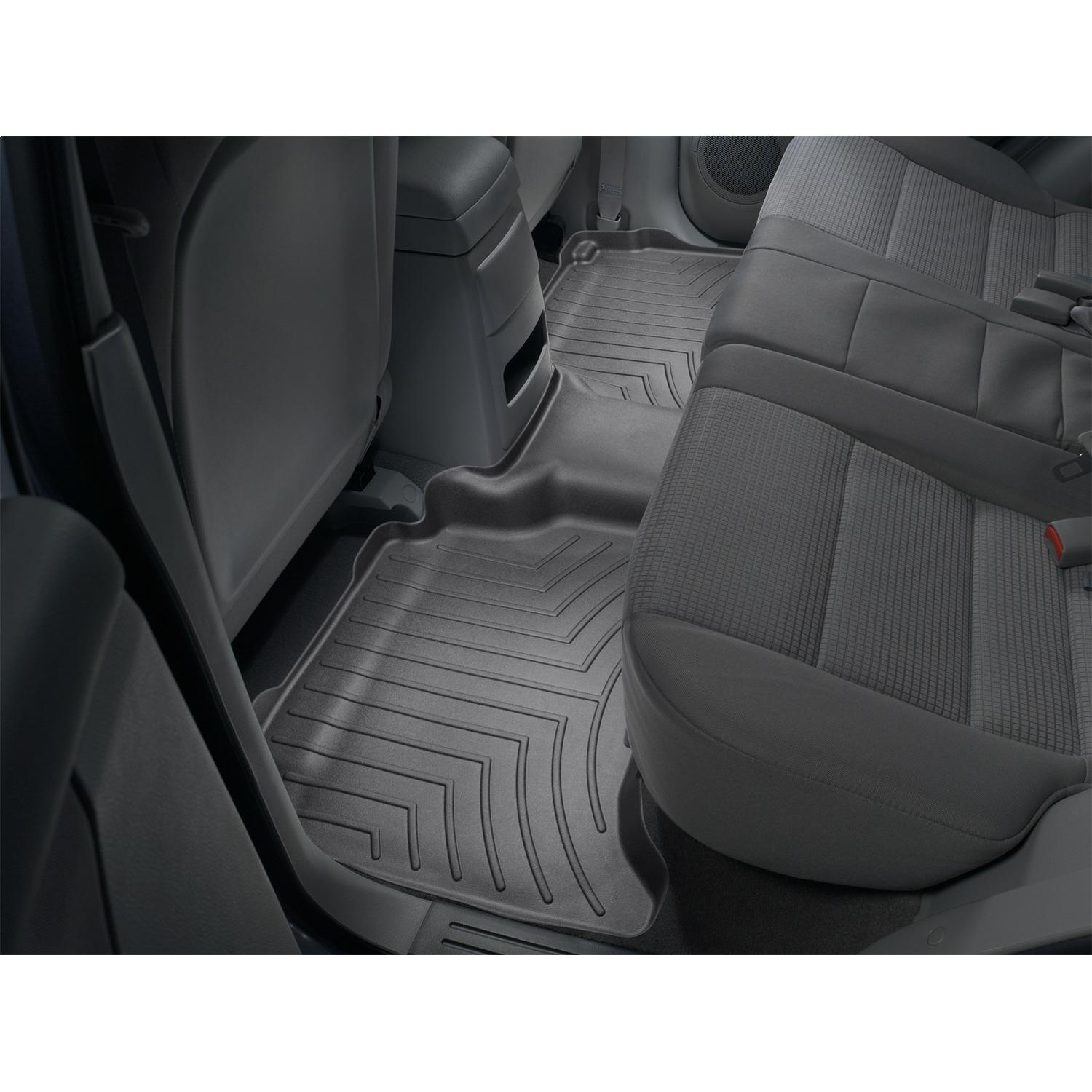 Weathertech FloorLiner DigitalFit Black Rear Floor Mat Set 441122