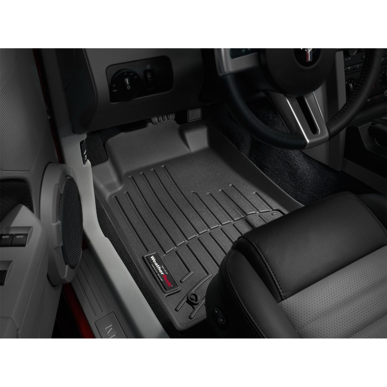 Weathertech FloorLiner DigitalFit Black Front Floor Mat Set 441391