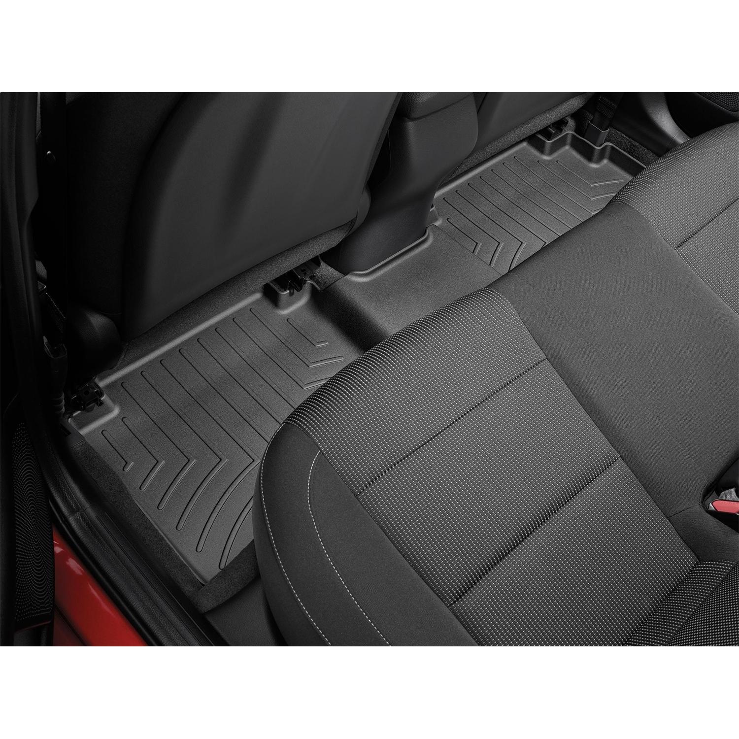Weathertech Black Plain Direct-Fit Floor Mat Set