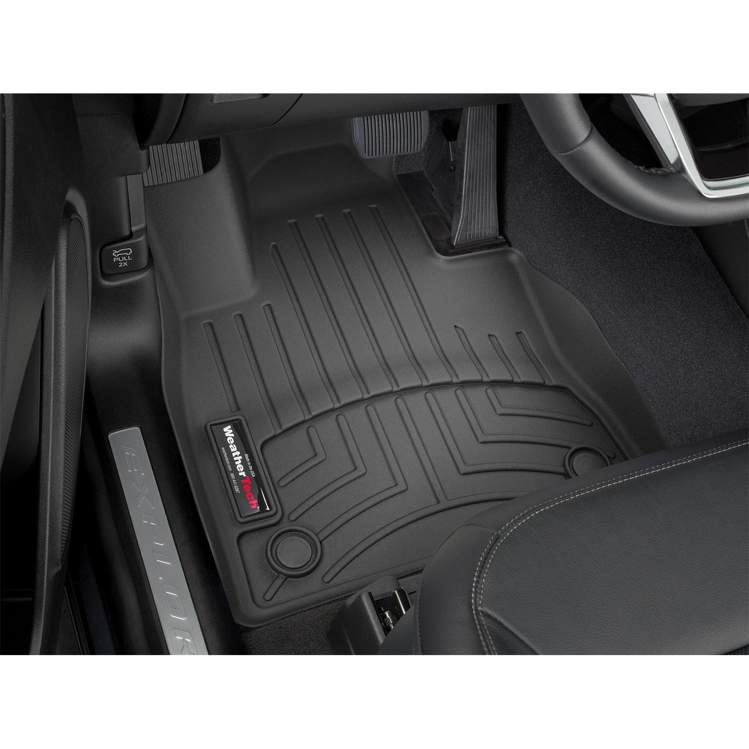 Weathertech FloorLiner DigitalFit Black Front Floor Mat Set 4415751