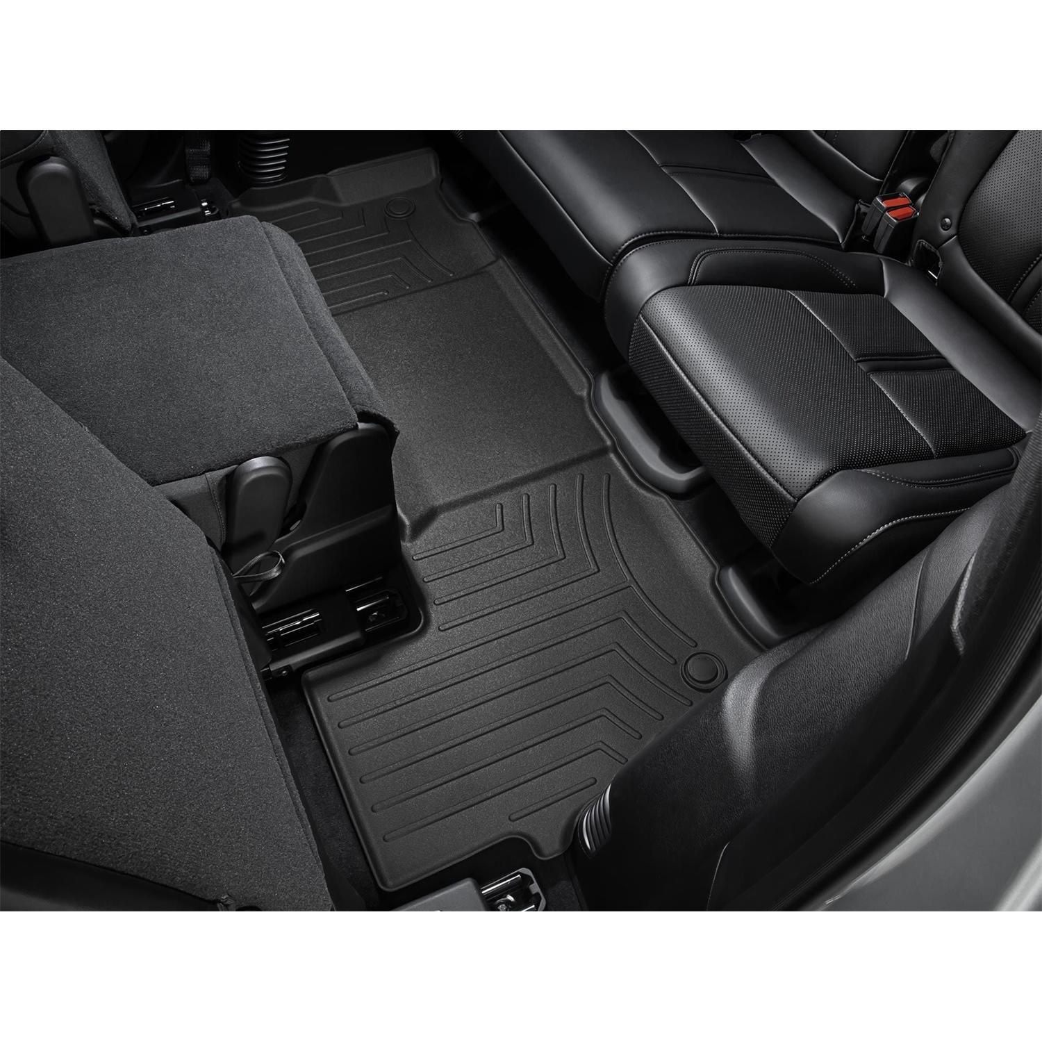 Weathertech FloorLiner DigitalFit Black Third Row Floor Mat Set 4417046
