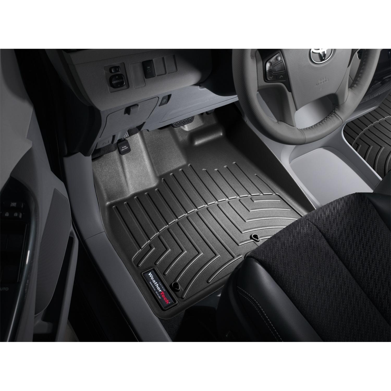 Weathertech FloorLiner DigitalFit Black Front Floor Mat Set 443001