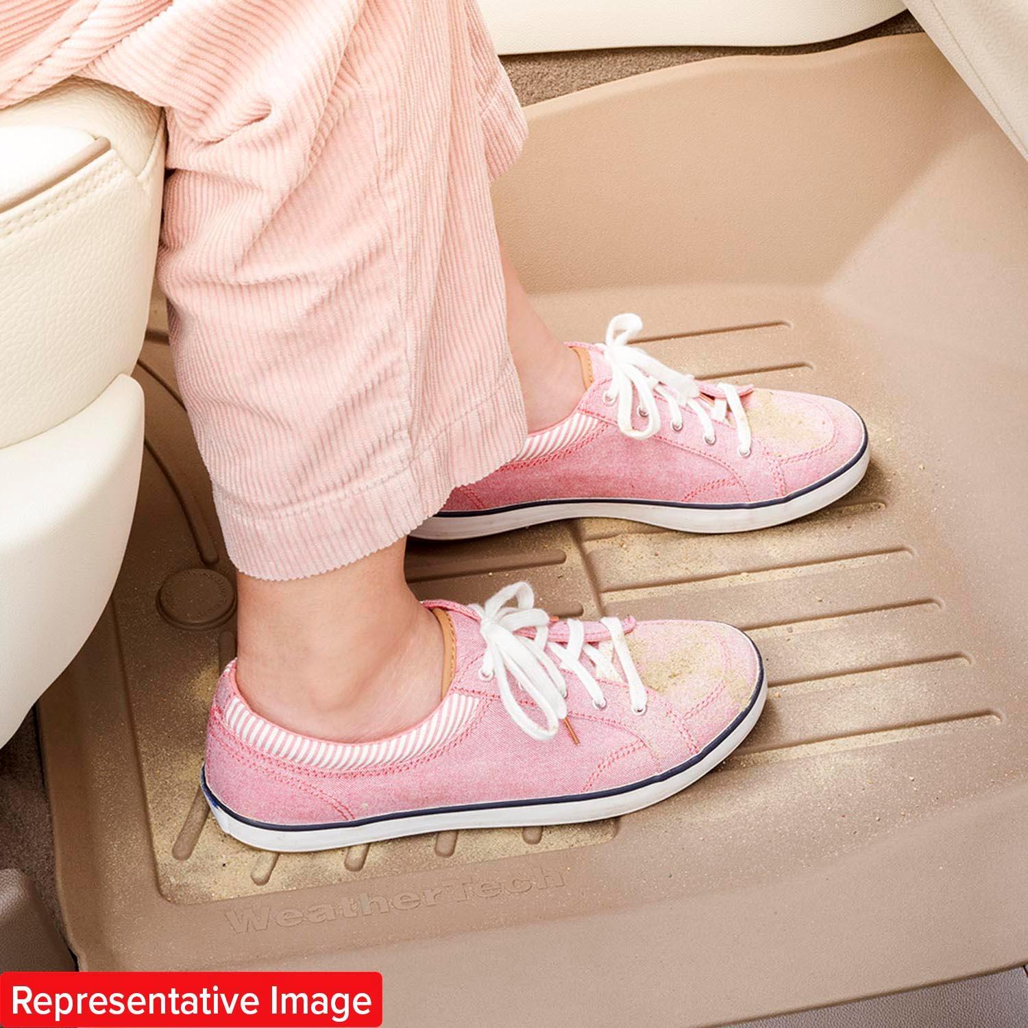 Weathertech Tan Plain Direct-Fit Floor Mat Set