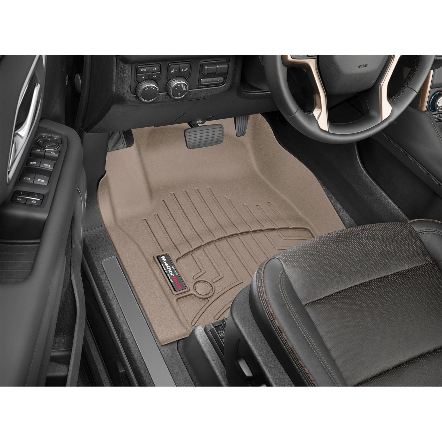 Weathertech FloorLiner DigitalFit Tan Front Floor Mat Set 4516321