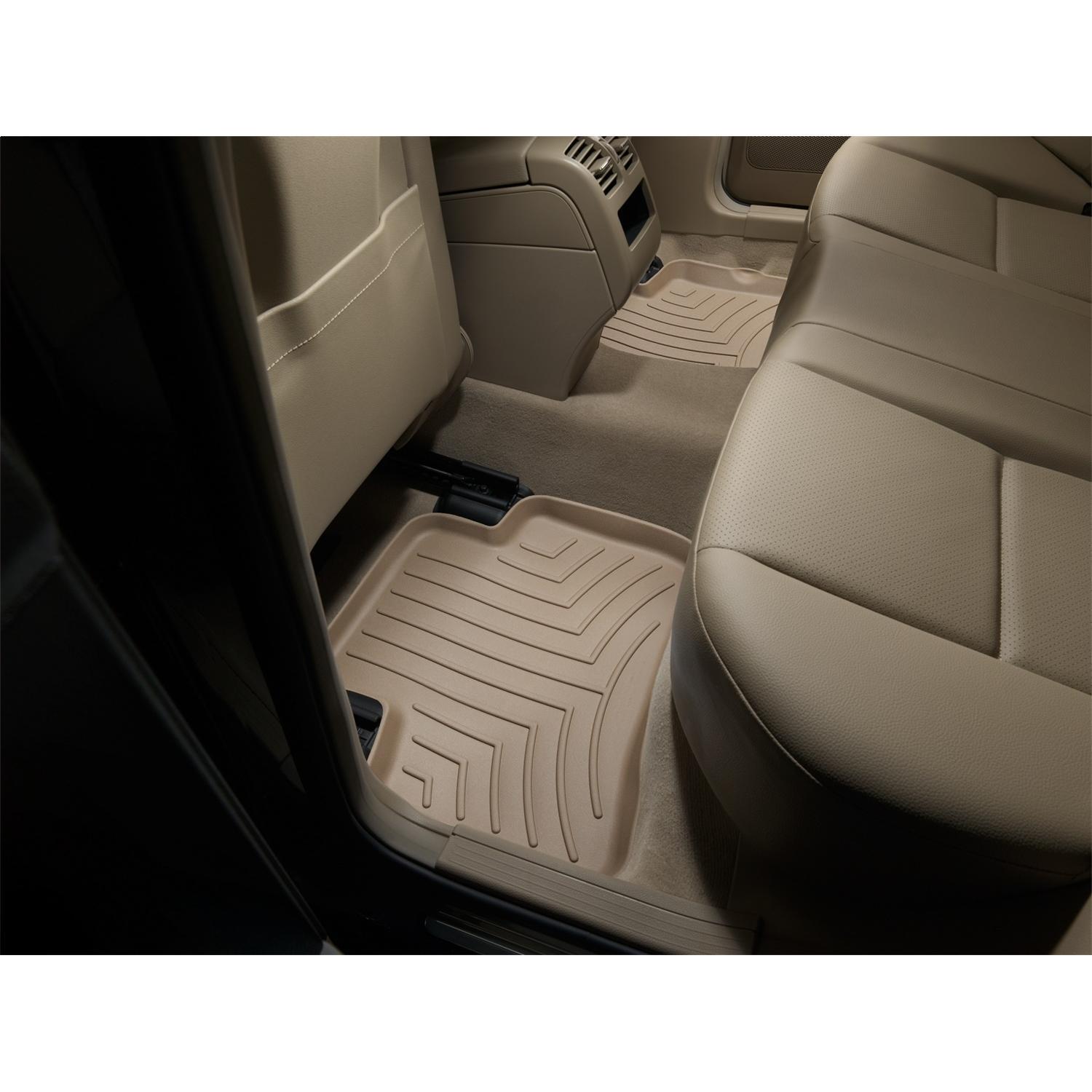 Weathertech FloorLiner DigitalFit Tan Rear Floor Mat Set 452102
