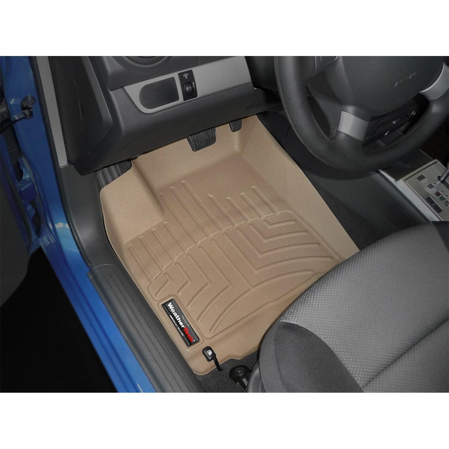 Weathertech FloorLiner DigitalFit Tan Front Floor Mat Set 452441