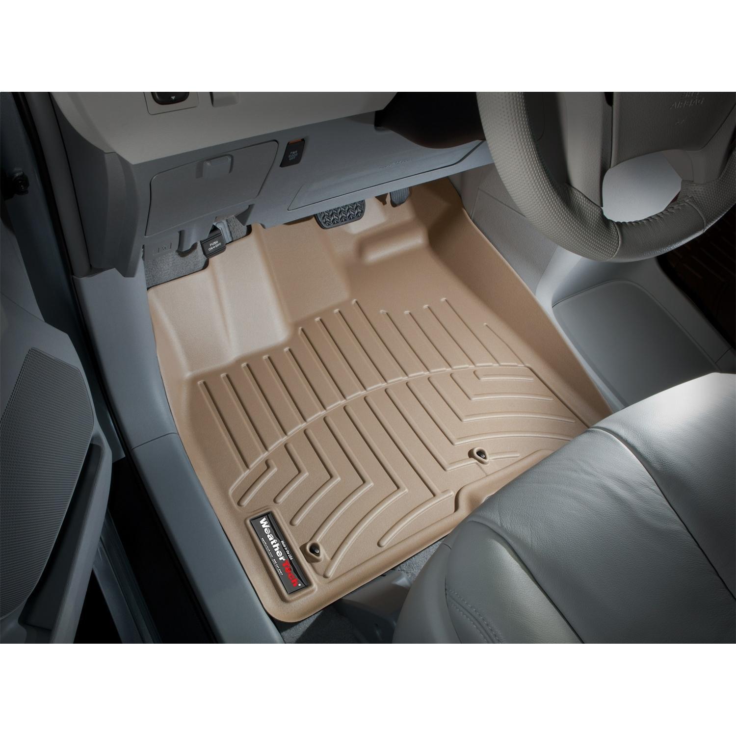 Weathertech FloorLiner DigitalFit Tan Front Floor Mat Set 453001