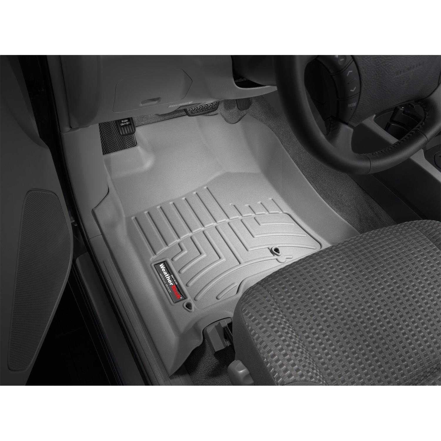 Weathertech Gray Plain Direct-Fit Floor Mat Set