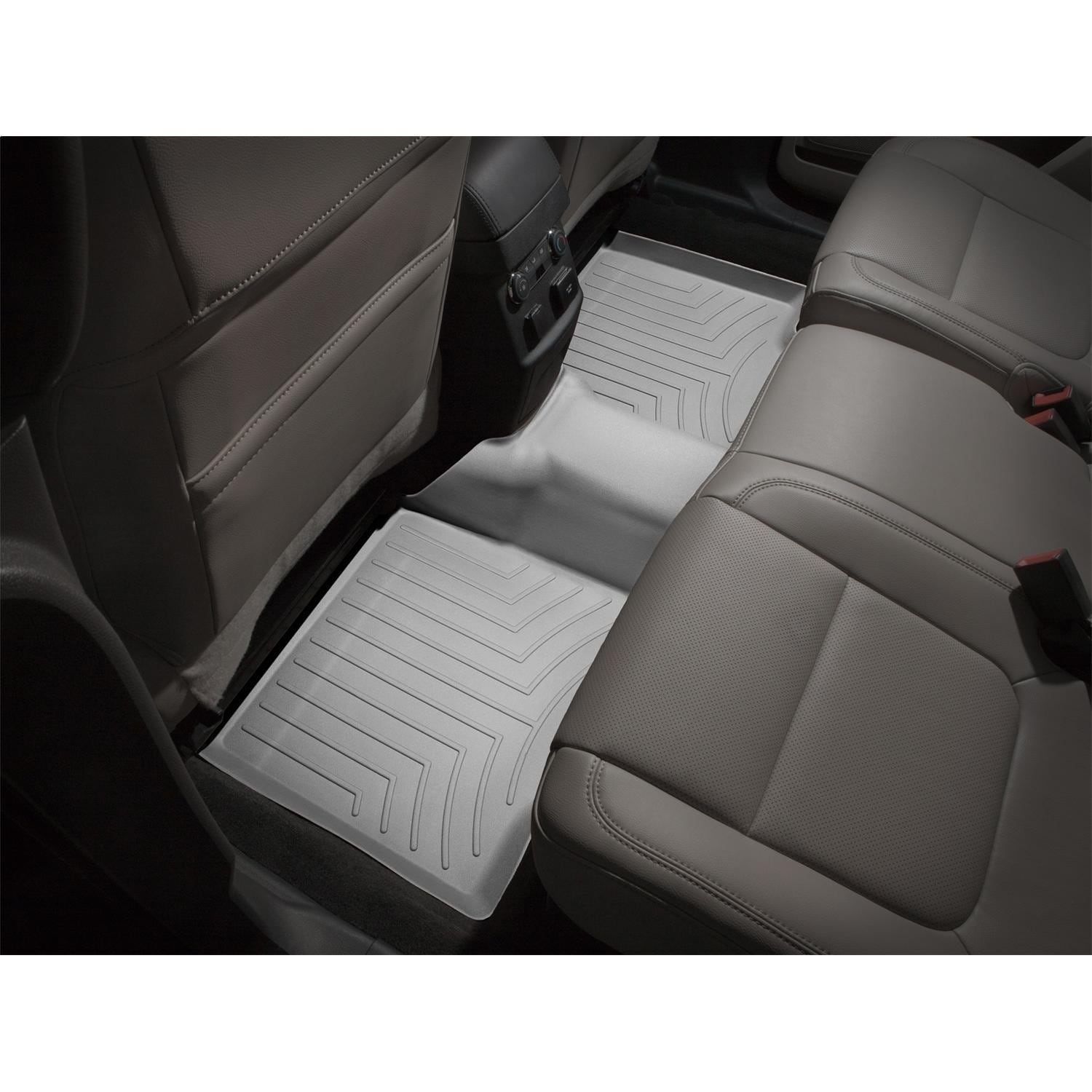 Weathertech Gray Plain Direct-Fit Floor Mat Set