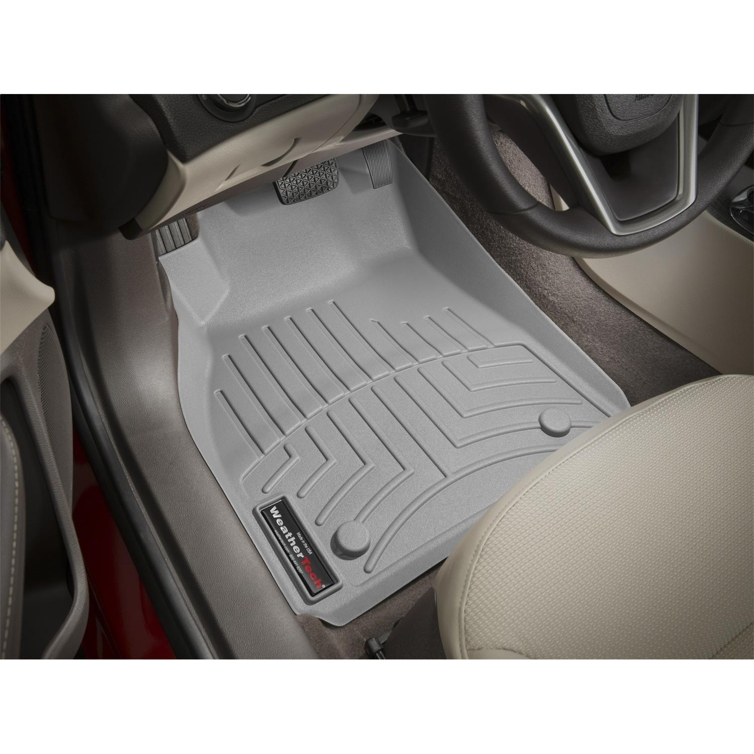 Weathertech FloorLiner DigitalFit Gray Front Floor Mat Set 465221