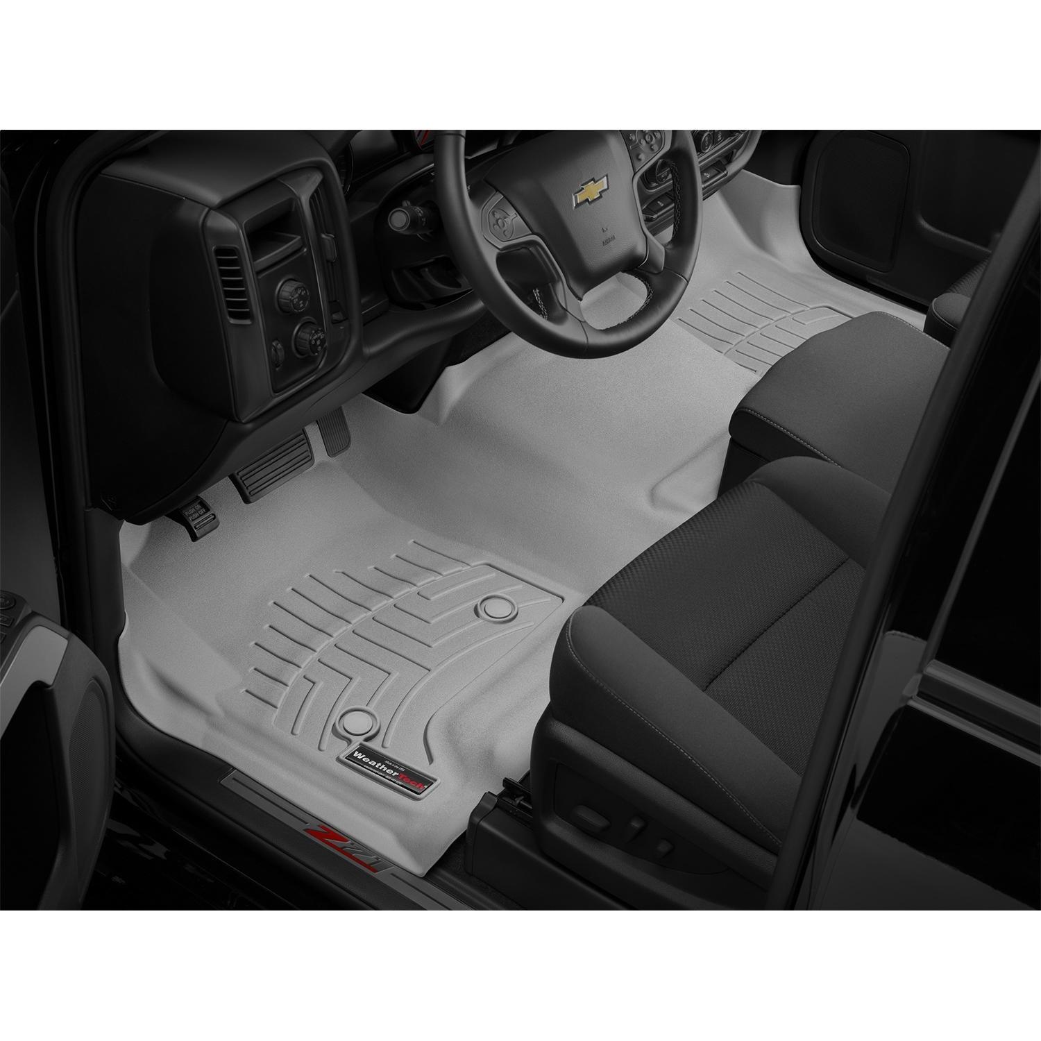 Weathertech FloorLiner DigitalFit Gray Front Floor Mat Set 465431
