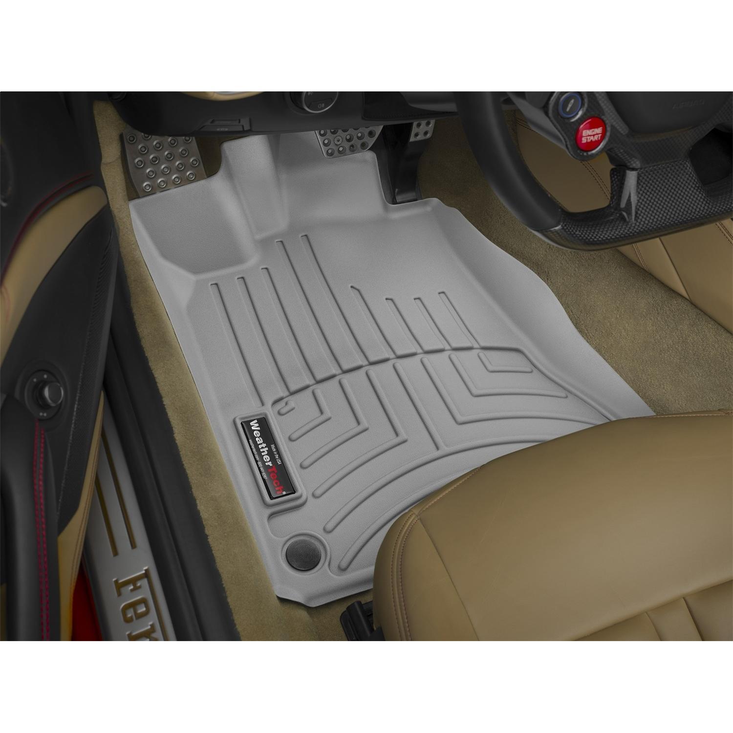 Weathertech FloorLiner DigitalFit Gray Front Floor Mat Set 467941