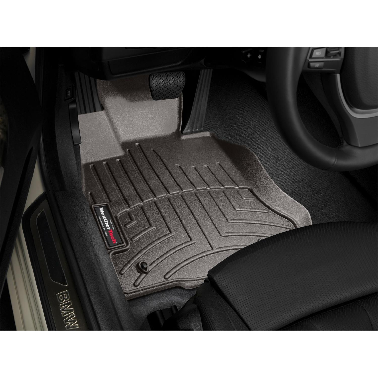 Weathertech Cocoa Plain Direct-Fit Floor Mat Set