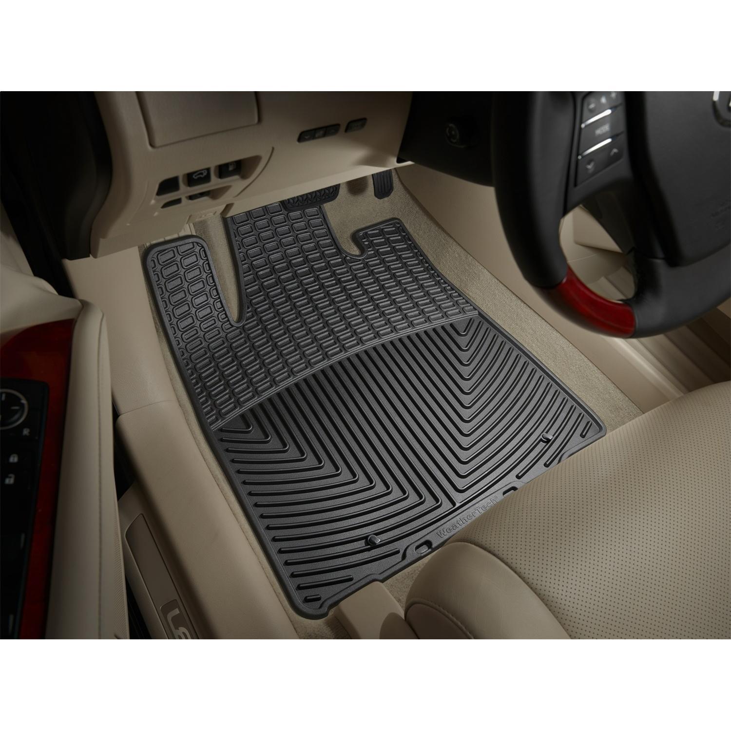Weathertech All-Weather Black Front Floor Mat Set W131