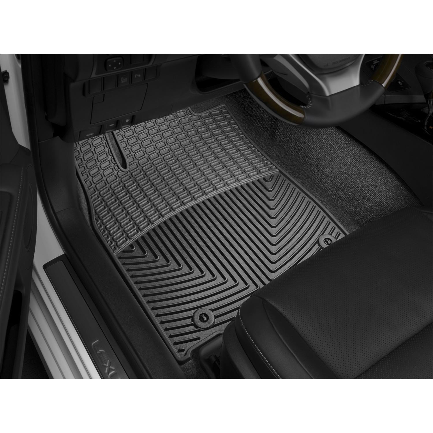 Weathertech All-Weather Black Front Floor Mat Set W289