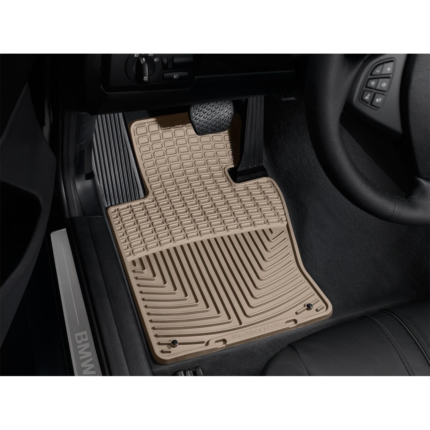 Weathertech All-Weather Tan Front Floor Mat Set W63TN