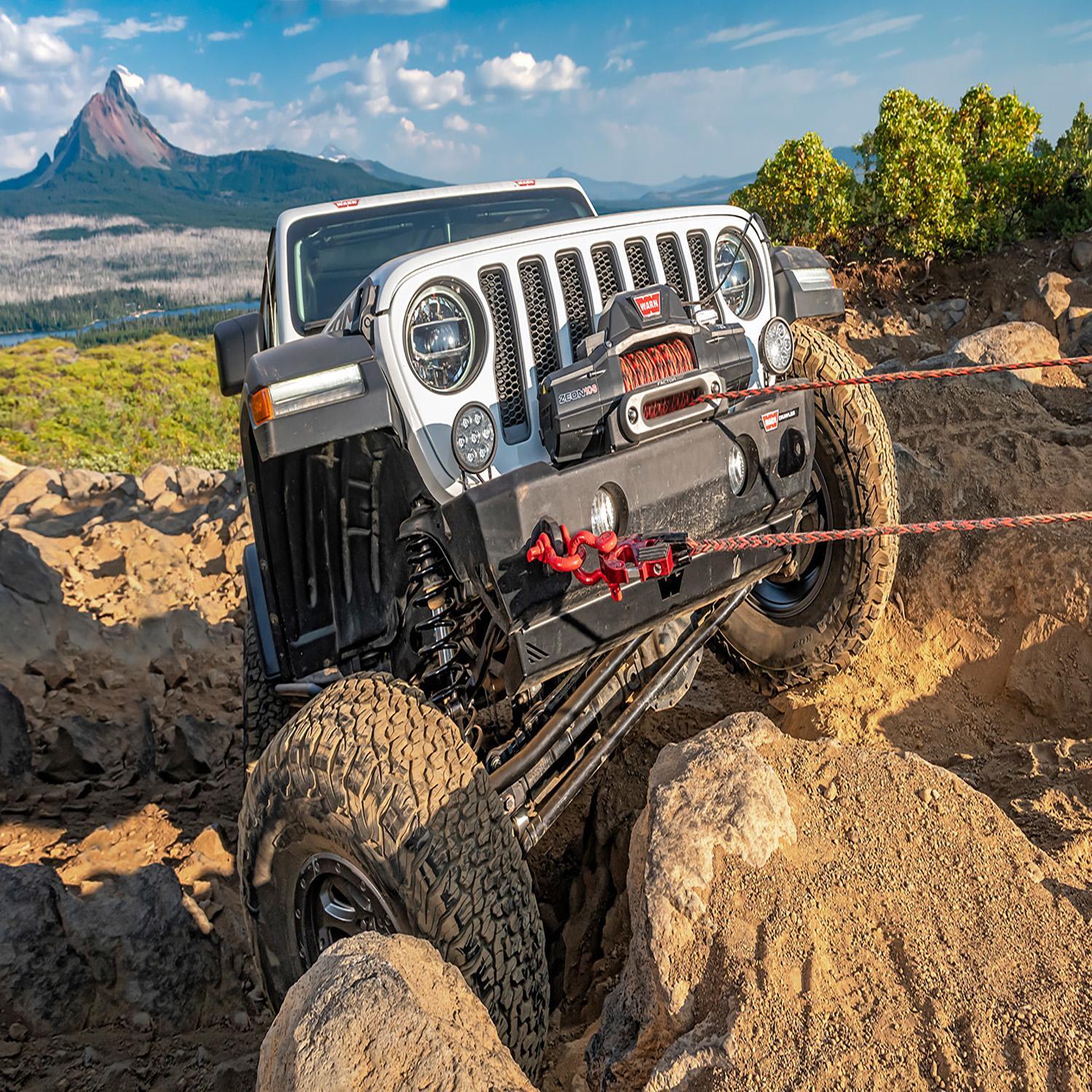 Warn Synthetic Spydura Nightline Rope, for Winches up to 12,000lbs, 3 ...