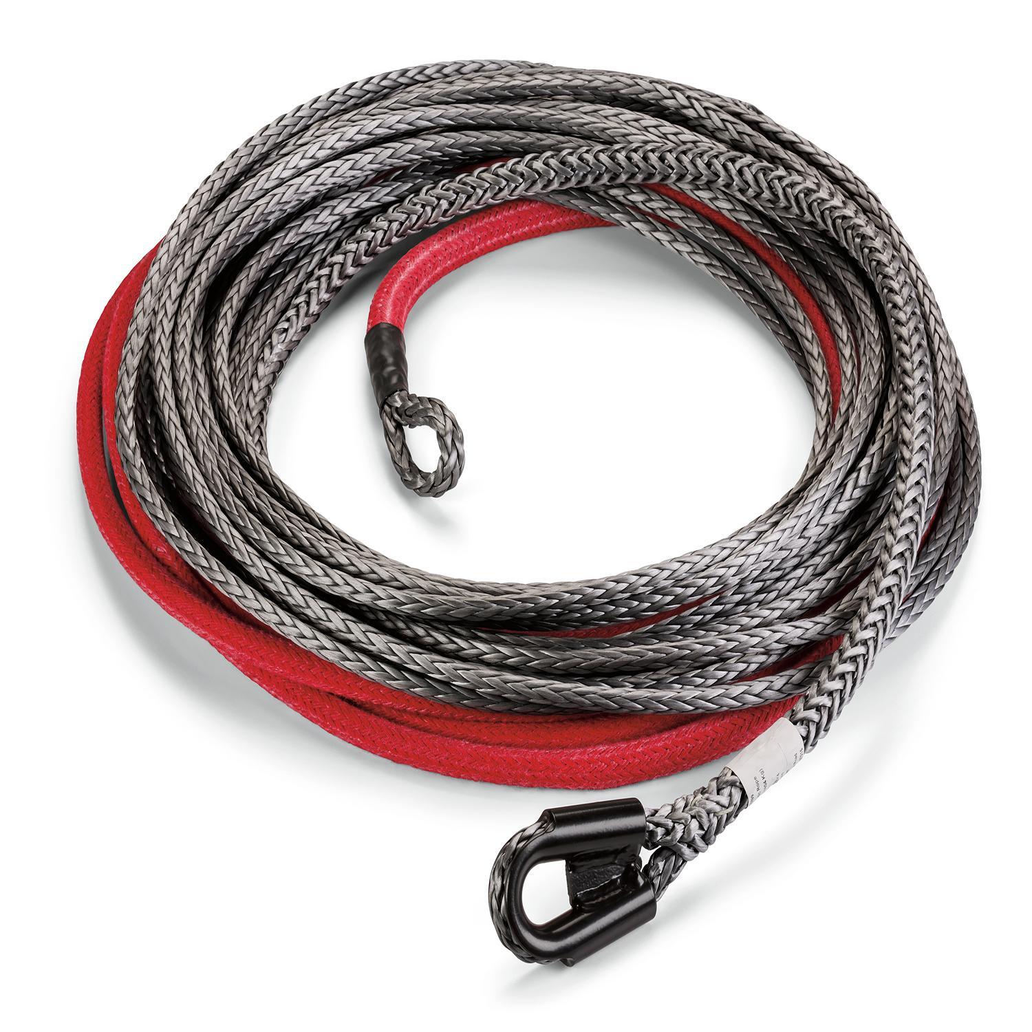 Warn 3/8in Diameter x 100ft Length 12,000lbs Spydura Pro Synthetic Rope ...
