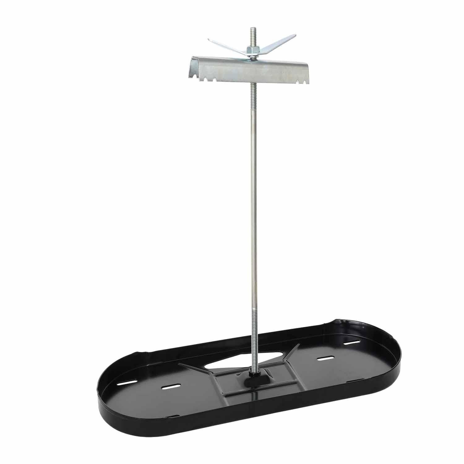 FLAME KING 40lbs RV Dual Propane Tank Hold Down Rack