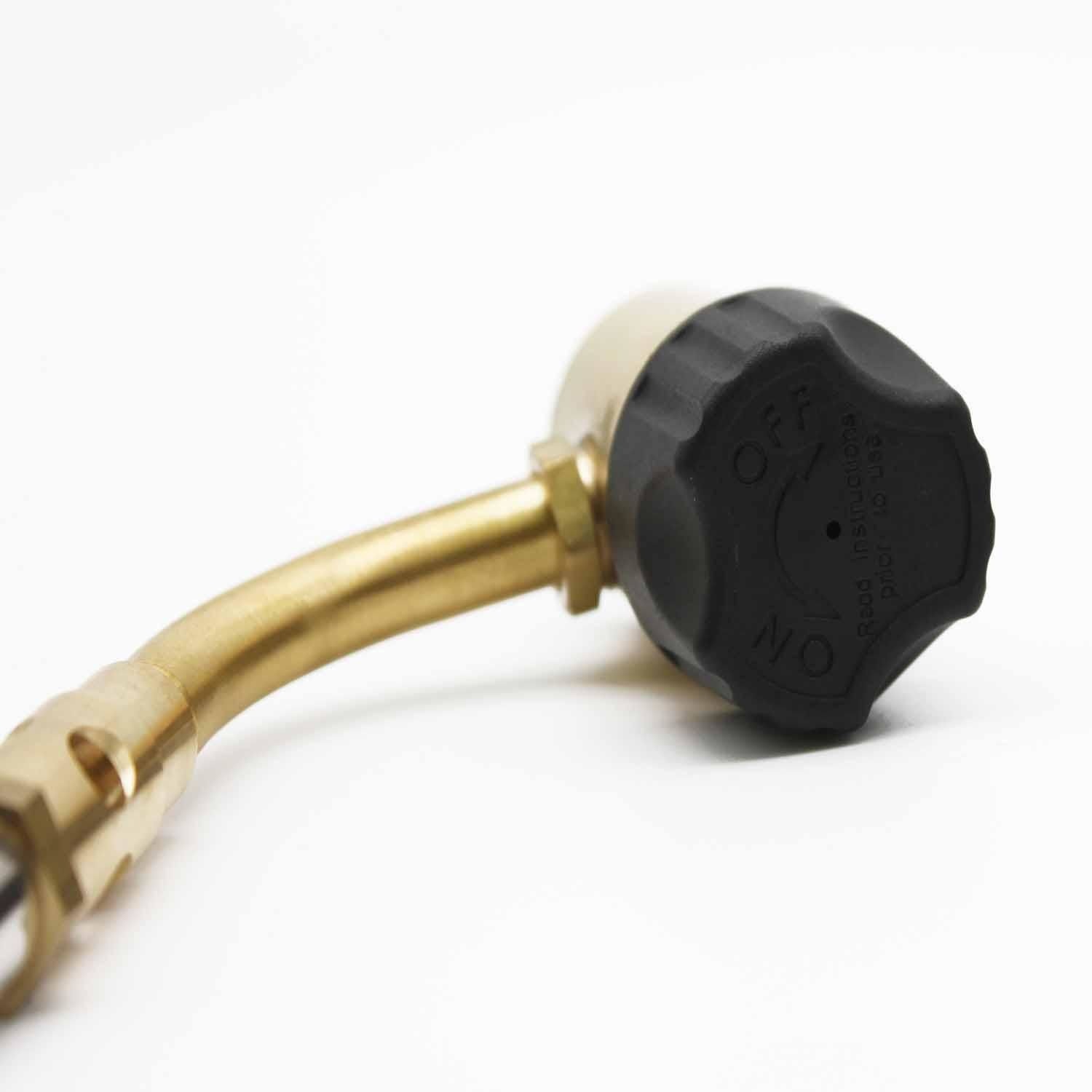 FLAME KING High Intensity Propane Torch Head with Piezo Igniter Switch