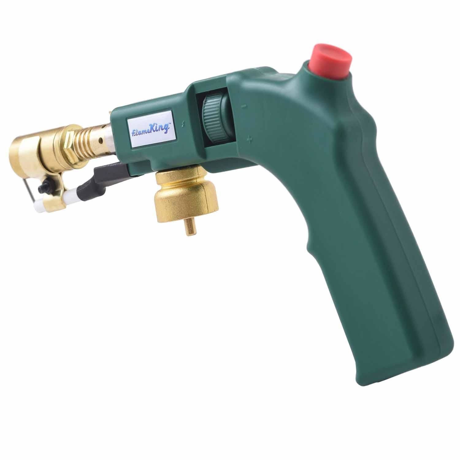 FLAME KING High Intensisty Propane Cooking Searing Torch with Electric ...
