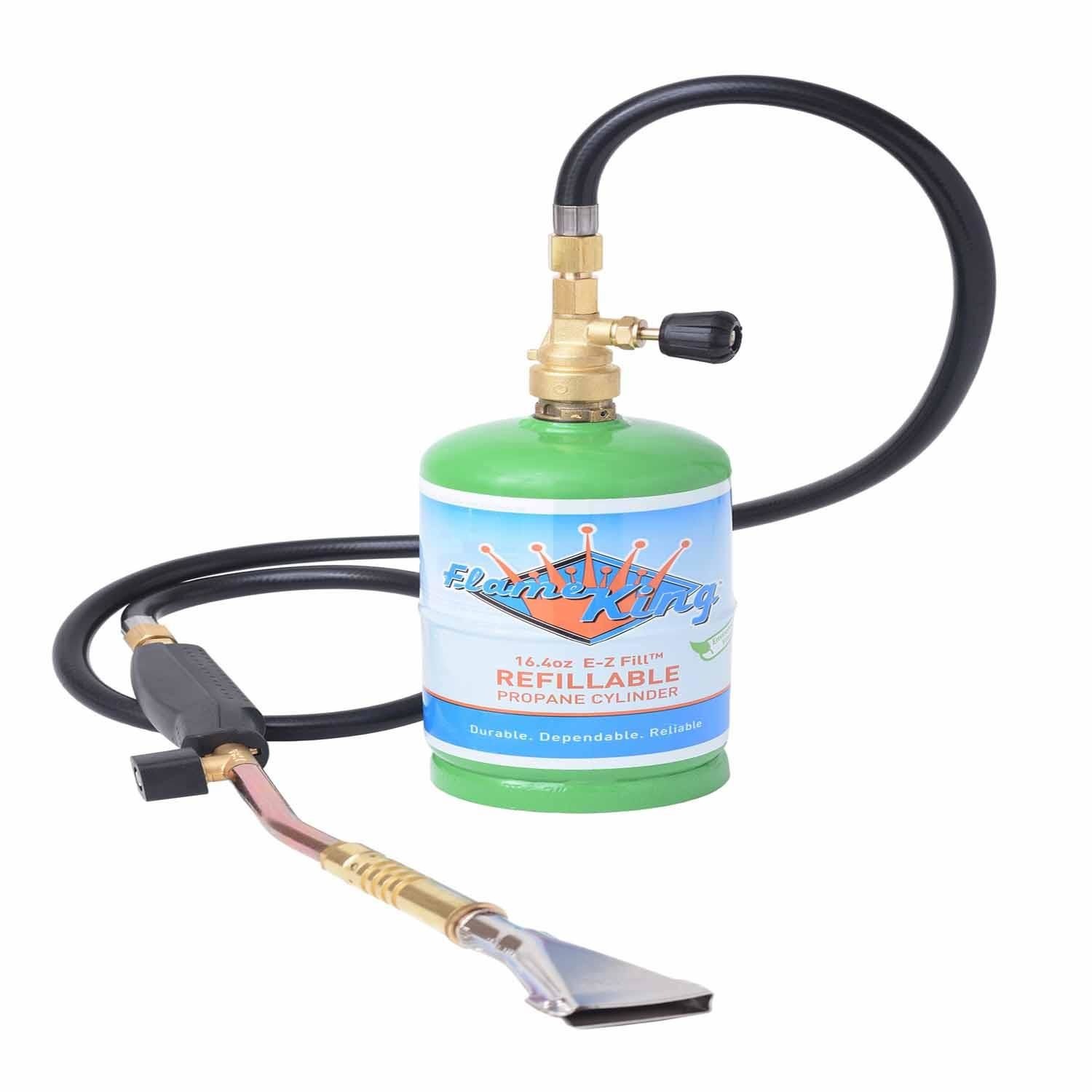 FLAME KING Propane Torch with 3 Interchangeable Tip