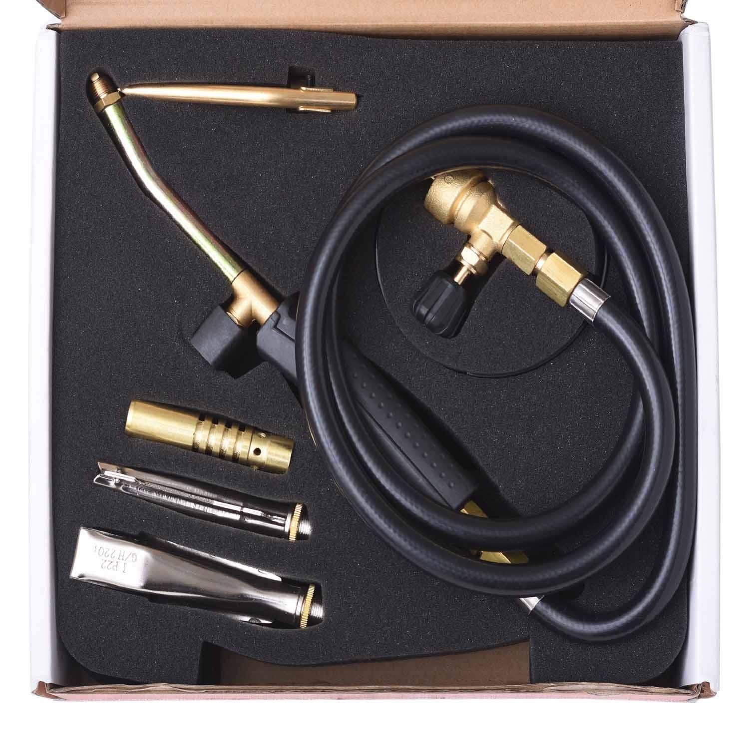 FLAME KING Propane Torch with 3 Interchangeable Tip